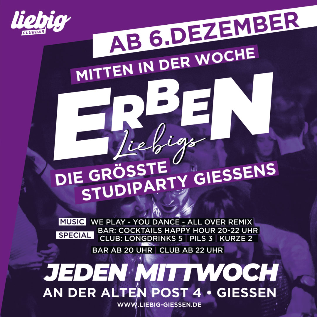 Erben Liebigs – LIEBIG CLUBBAR GIESSEN